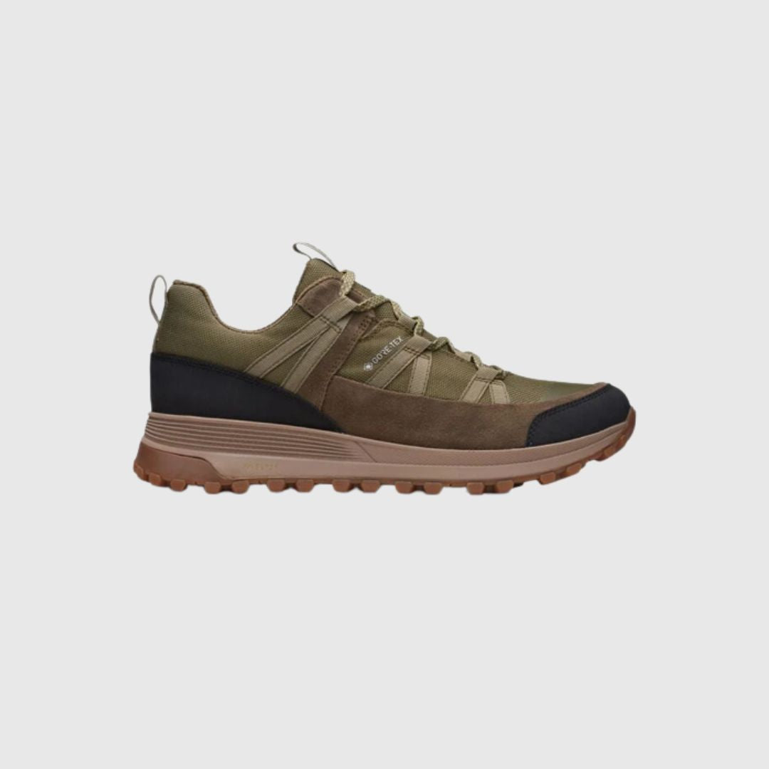 Clarks // ATL Trek Run GORE-TEX - Dark Olive – Plank-lab.dk